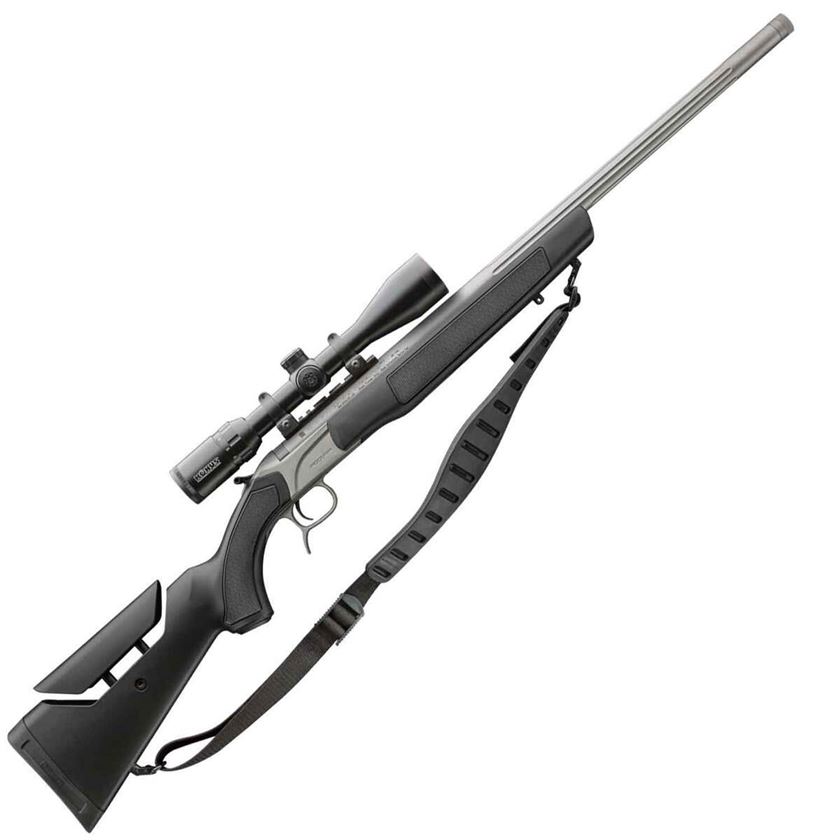 CVA Accura MR-X 50 Caliber Stainless Steel Black Break Action-Hammer ...