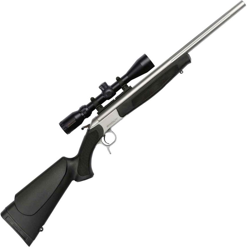 CVA Scout V2 Takedown with KonusPro 3-9x40mm Scope Stainless Single ...